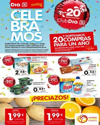 Nuevo catálogo de supermercados DIA, folletos y ofertas DIA