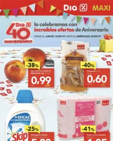 Nuevo catálogo de supermercados DIA, folletos y ofertas DIA