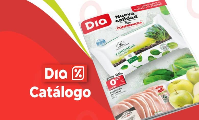 Nuevo catálogo de supermercados DIA, folletos y ofertas DIA