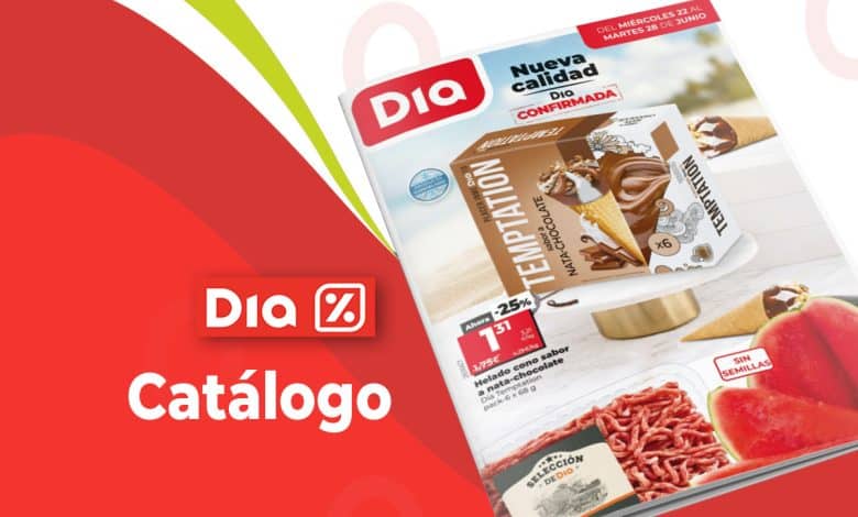 Nuevo catálogo de supermercados DIA, folletos y ofertas DIA