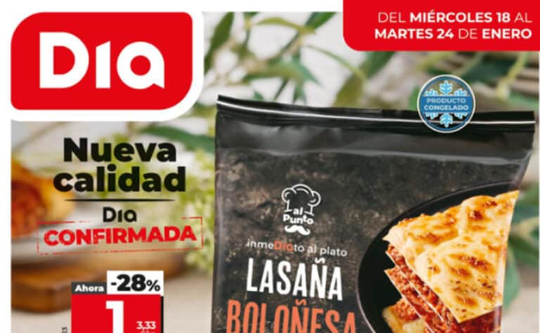 OFERTAS DIA: Folleto 18-24 Enero ¡DESCUBRE YA!