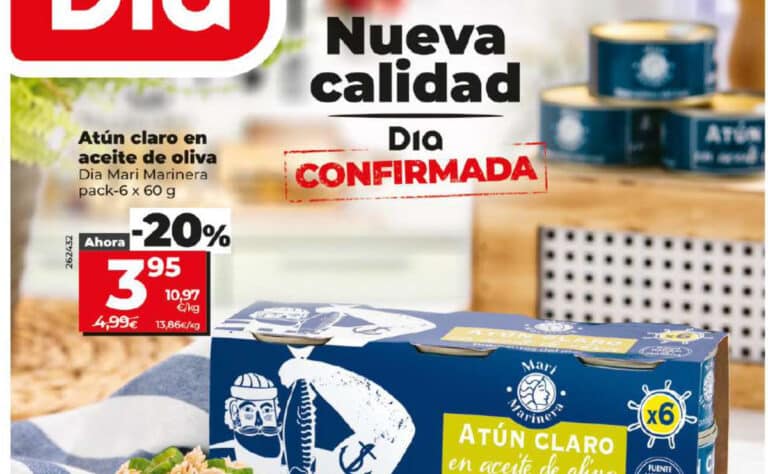 Nuevo catálogo de supermercados DIA, folletos y ofertas DIA